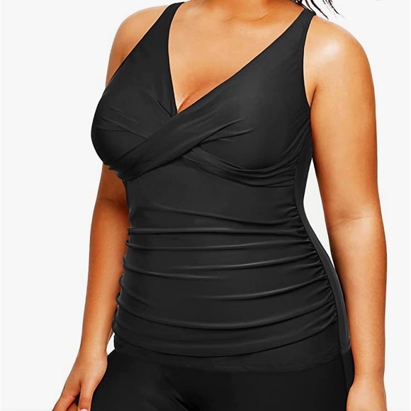 Aqua Eve | Swim | Nwt Aqua Eve 8w Tankini Swim Top | Poshmark